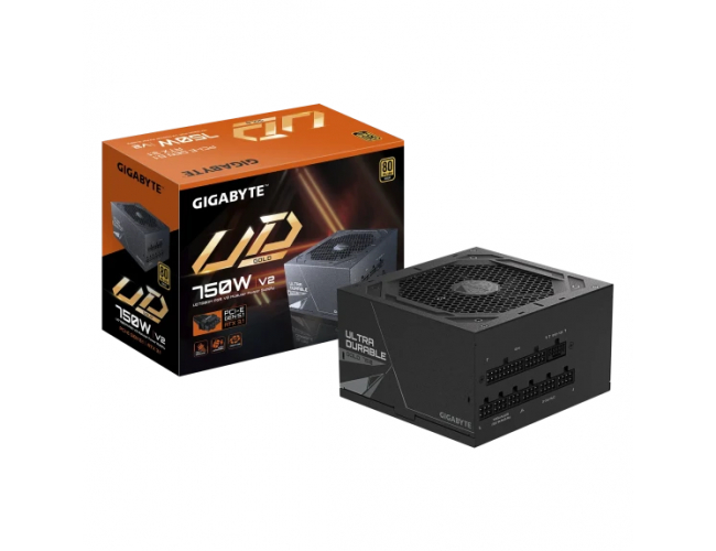 Gigabyte GP - UD750GM - BK napajanje - 750W, ATX, 80 Gold, crna