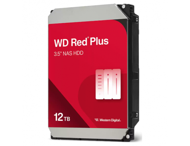 WD WD120EFGX Hard disk - 12TB, 7200RPM, 512MB cache, RED PLUS