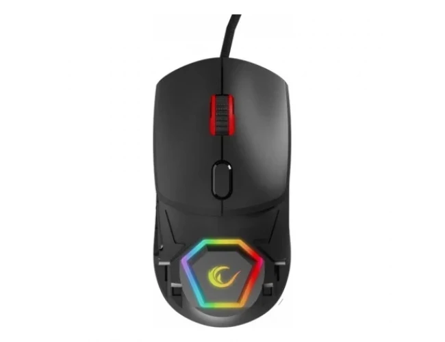 Rampage HYALO M1 gaming miš - crni, RGB