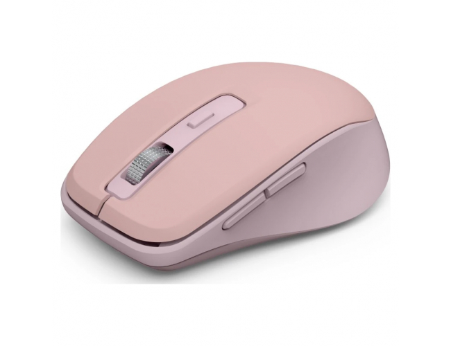 Hama WM - 400 miš - optički, bežični, ergonomski, 6 tastera, pink