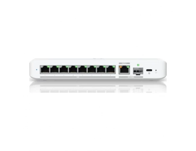 Ubiquiti USW - FLEX - 2.5G - 8 - EU svič - 8 portova 2.5 GbE, 10 GbE PoE ulaz, SFP port combo
