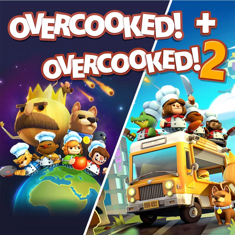 Soldout Sales&Marketing Overcooked+Overcooked 2 Double Pack igrica za PS4