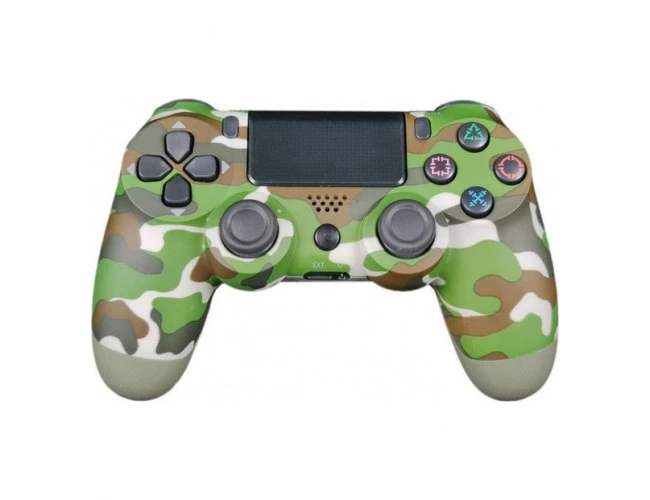 Gembird Wireless Thrillershock gamepad - bežični, dvostruka vibracija, PCPS4, CAMO GREEN