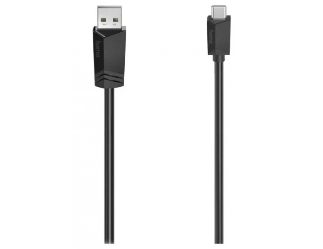 Hama USB kablovi - USB - A muski na USB - C muski, USB 2.0, 0.75m