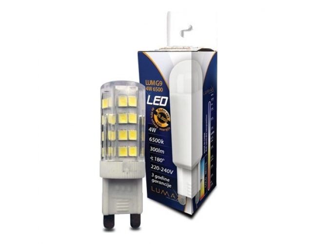 Lumax led sijalica G9 hladno bela 4W (30W)
