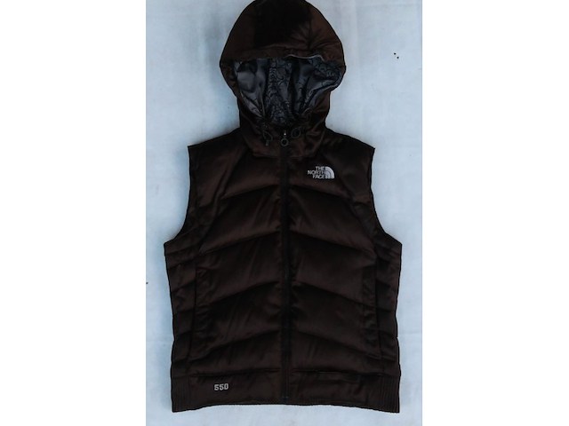 The North Face Women`s 550 Down Brown Puffer Vest vel.M