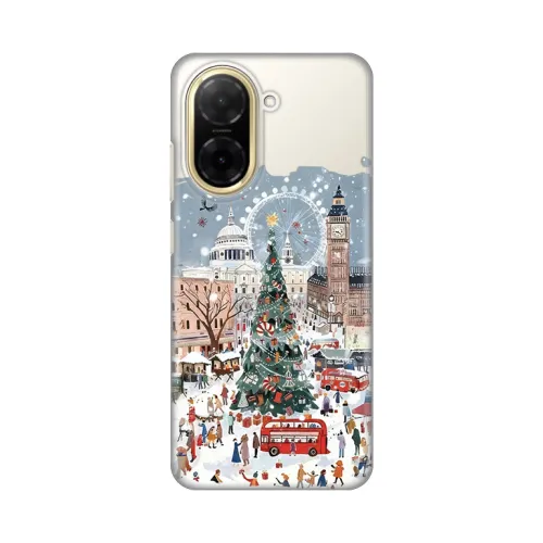 Silikonska futrola - maska print Skin za Xiaomi Redmi A5(173mm) Christmas Town