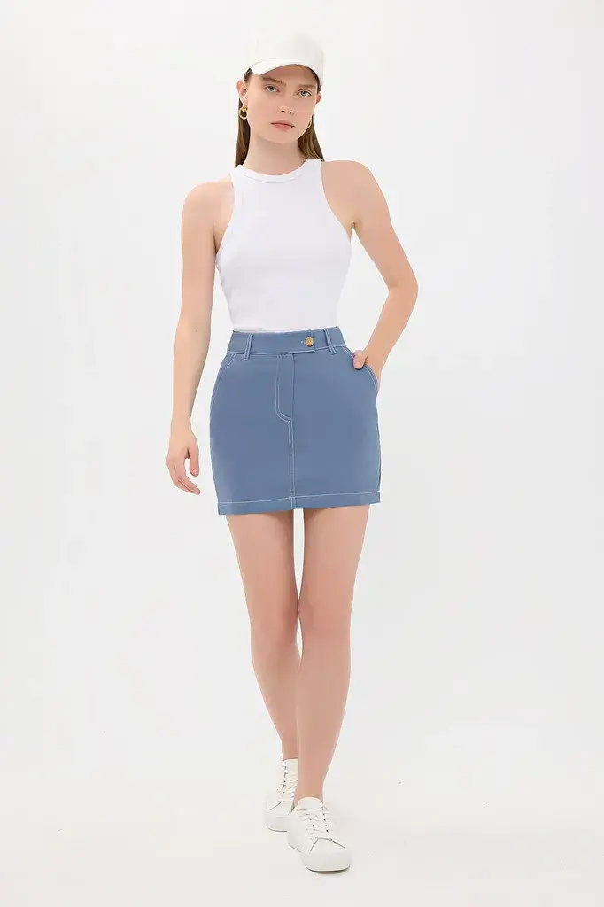 Hiccup Ženska suknja LWQ20EIY, Mini, Plava