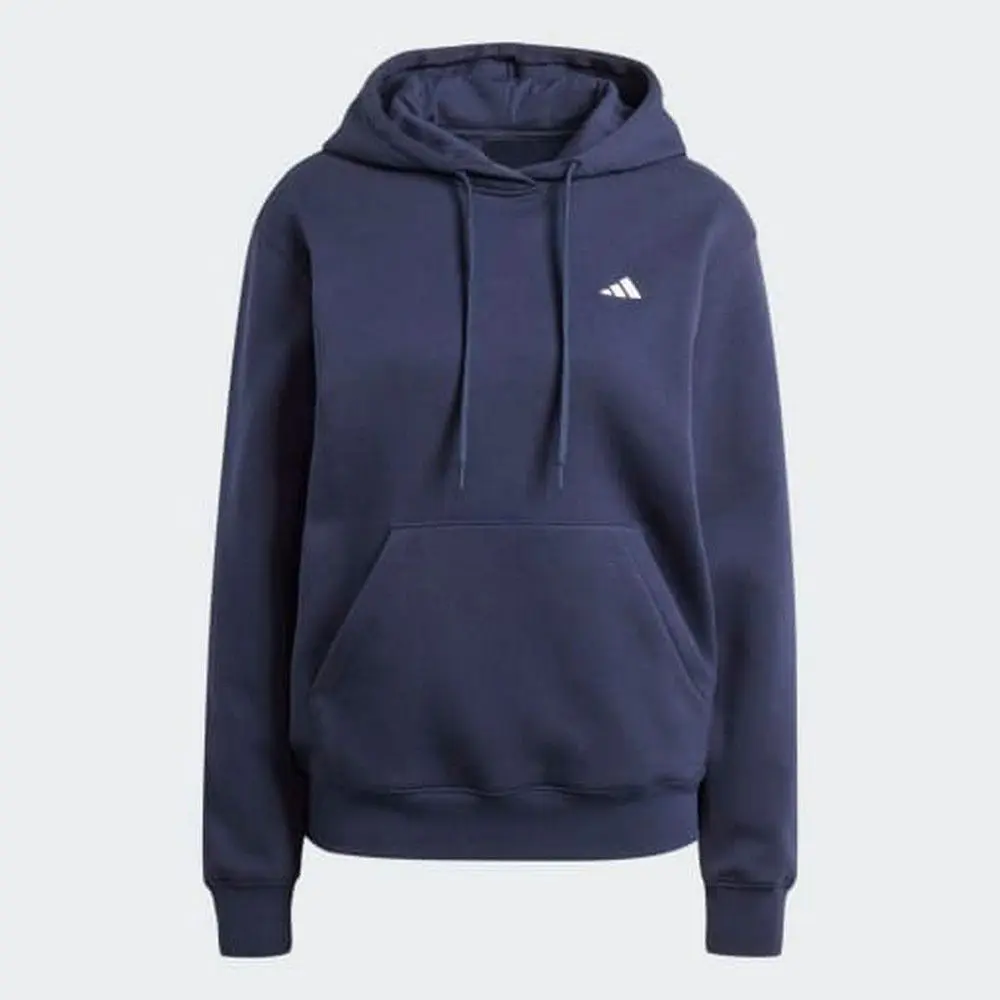 Adidas Ženski duks sa kapuljačom Essentials small logo feel cozy hoodie, Teget