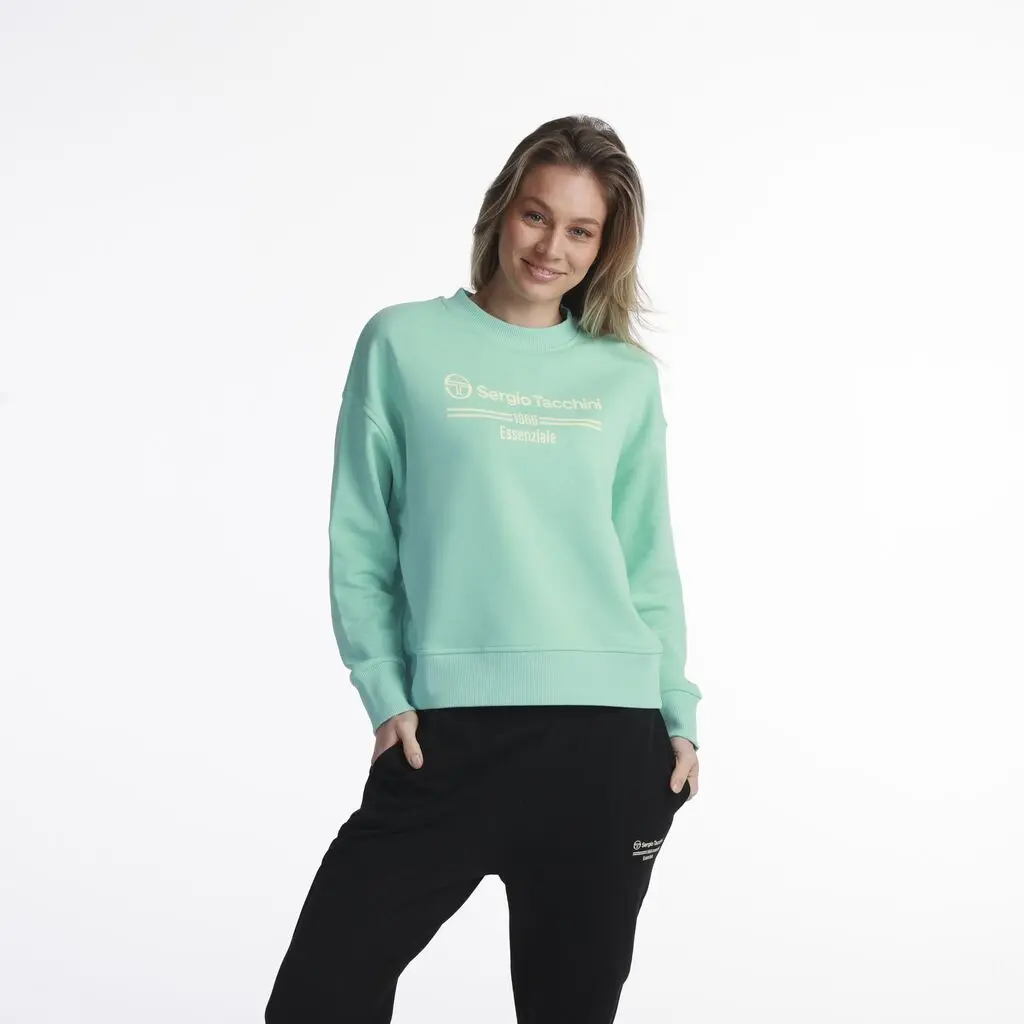 Sergio Tacchini Ženski duks Essential Crewneck, Menta