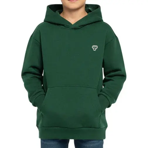 Hummel Dukserica za dečake HMLJR Loose BEE, Zelena