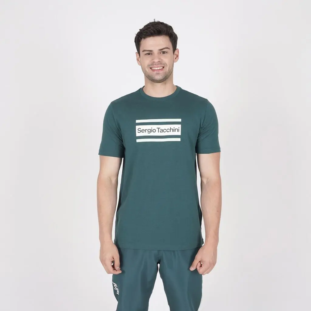 Sergio Tacchini Muška majica Lared 025 co, Zelena