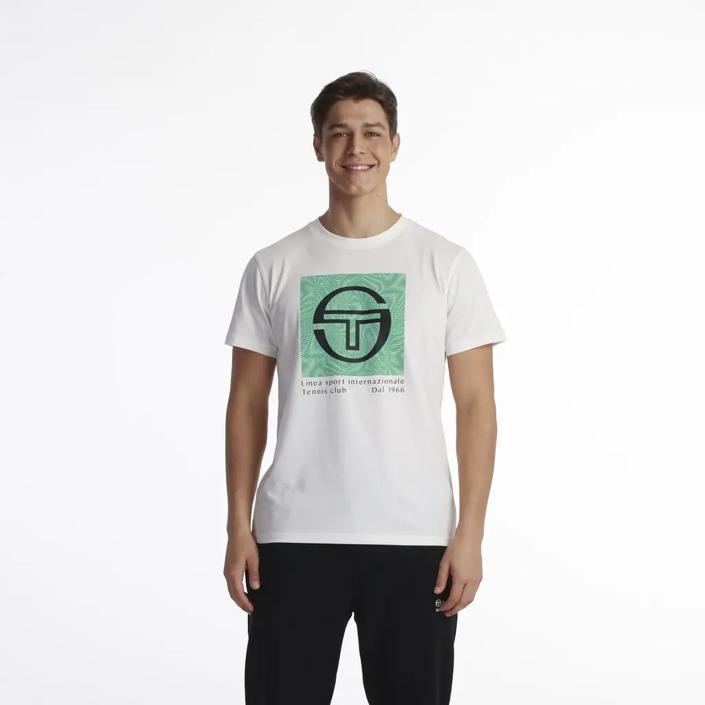 Sergio Tacchini Muška majica Field, Bela