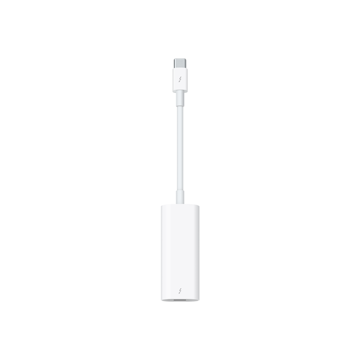 APPLE adapter Thunderbolt3 (USB C) na Thunderbolt2 kabl 0.1m (Beli) - MMEL2ZM/A, USB 3.1 gen2 - do 10Gbps, USB-C, Thunderbolt 2, Okrugli