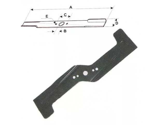 Nož za kosilicu 470x18,3 mm Viking MB505 MB505 BS MB500