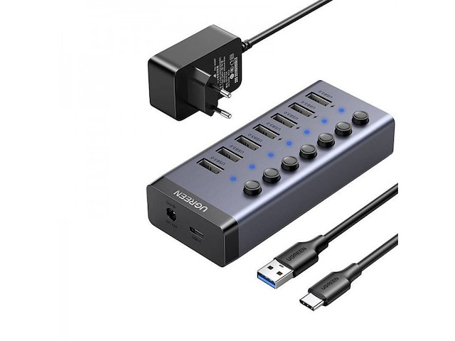 UGREEN USB-C na 7-portni USB 3.0 HUB sa napajanjem!