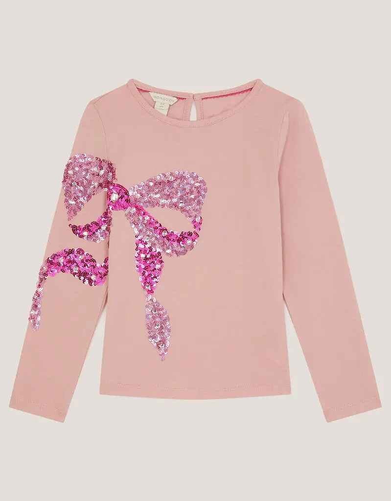 Monsoon Children Majica za devojčice Sparkle, Roze