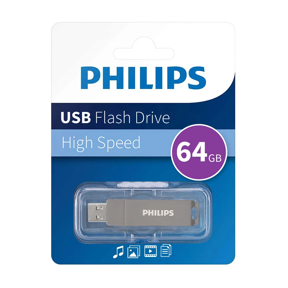 USB flash memorija Philips 60UT 3.2 dual port USB-A + type C 64GB