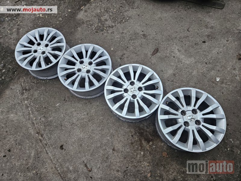 AluFelne 16Coli 4x108 Peugeot kao nove odlicne originalne