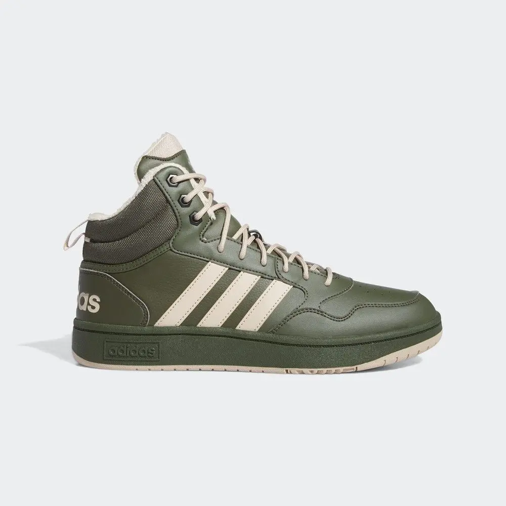 Adidas Muške patike Hoops 3.0 Mid wtr, Maslinaste