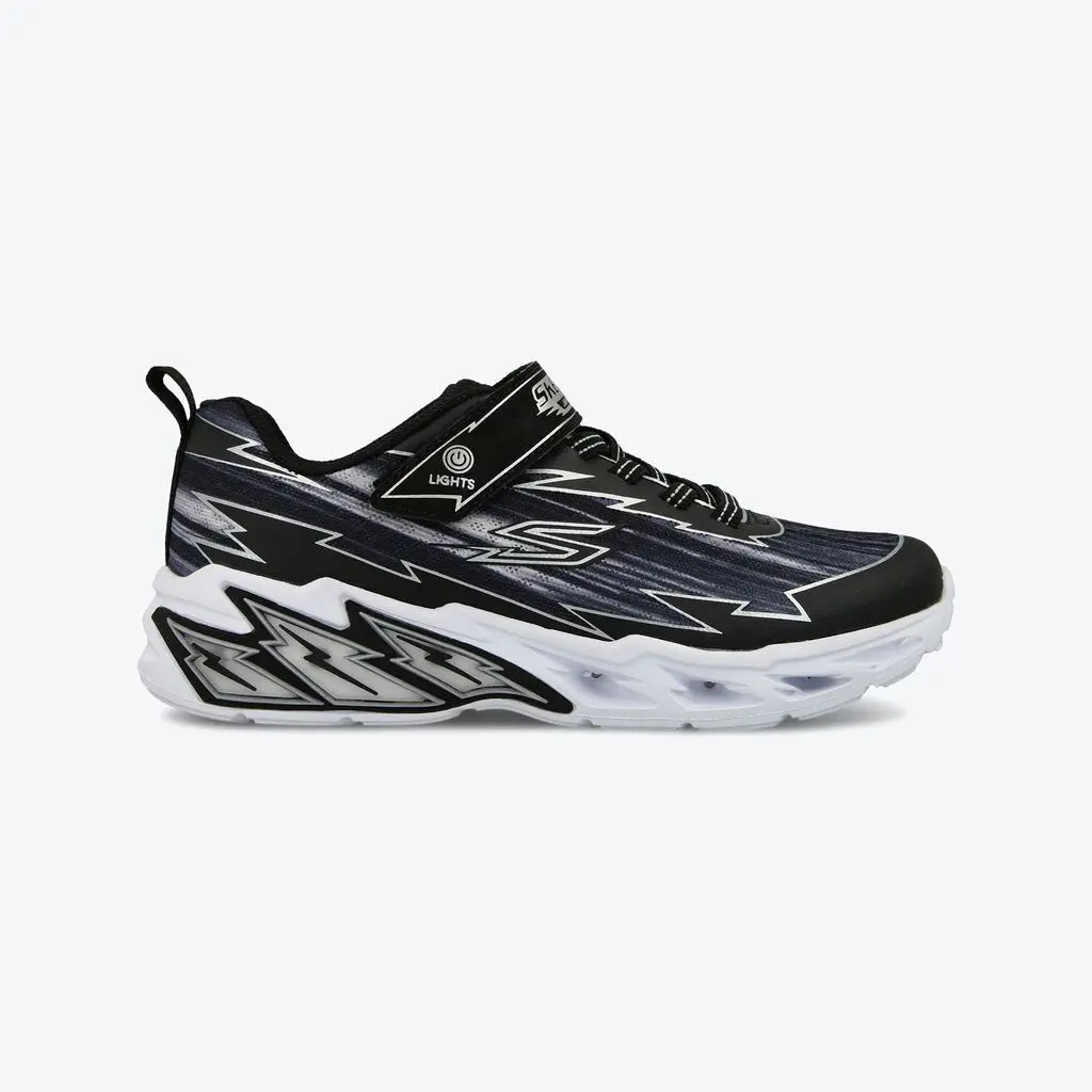Skechers Patike za dečake Light storm, Crno-bele