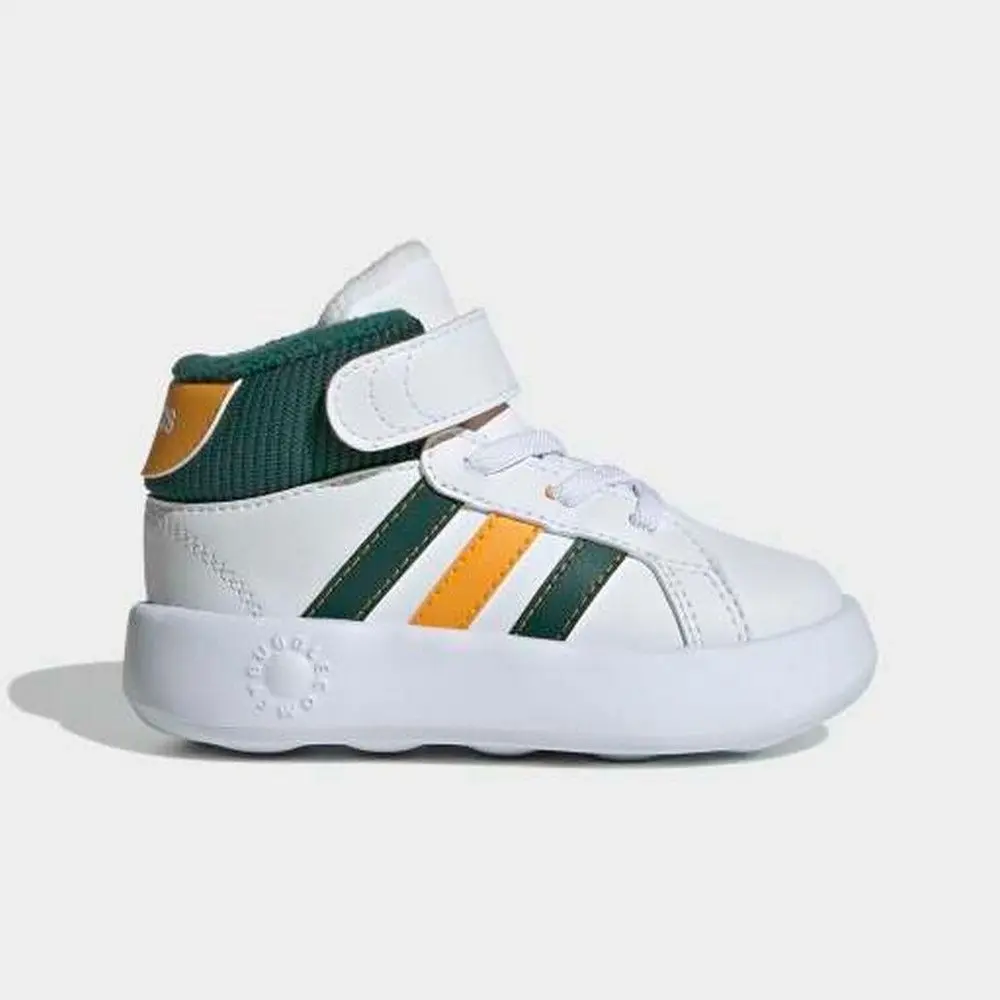 Adidas Patike za dečake Grand Court Mid i, Bele
