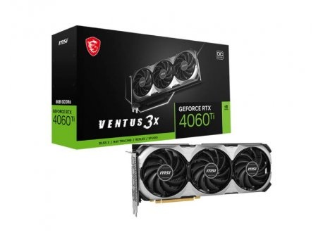 MSI NVidia GeForce RTX 4060 Ti VENTUS 3X 8G OC