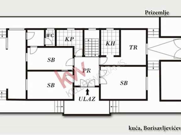 Kuća 6.0, 183m2, Borisavljevićeva (Beograd), 620000e