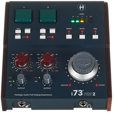 Heritage Audio i73 Pro 2 audio interface