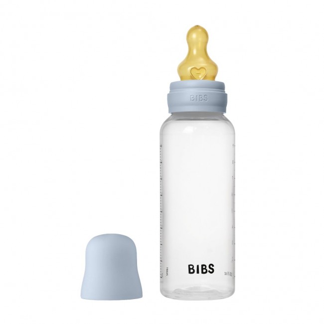 BIBS - Flašica PP 270 ml baby blue