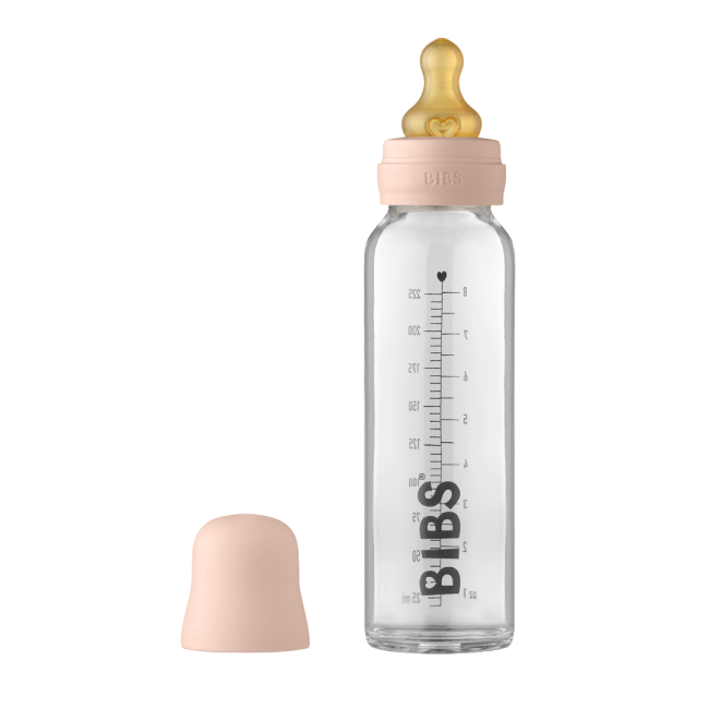BIBS - Flašica staklena 225 ml Blush