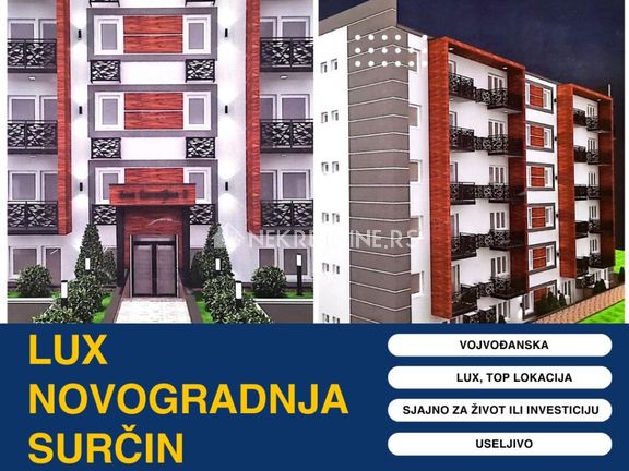 Novogradnja Surčin, top lokacija, Lux ZAVRŠENA GRADNJA