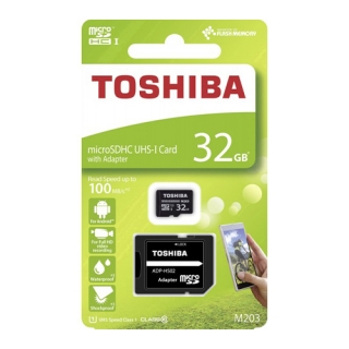 Memorijska kartica Toshiba Micro SD 32GB Class 10 UHS U1 + SD adapter