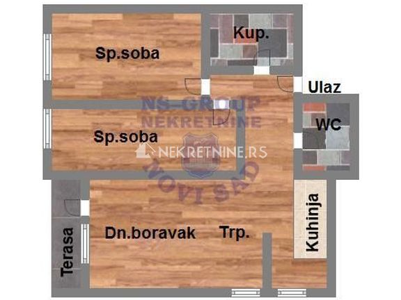 Odličan trosoban stan u izgradnji na Telepu! 67m2