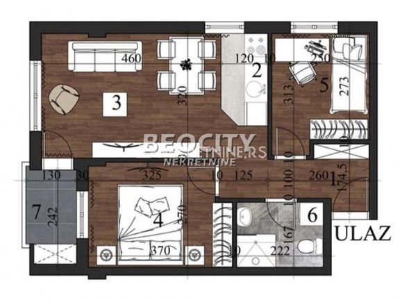 Novi Sad, Grbavica, , 3.0, 46m2, 157000EUR