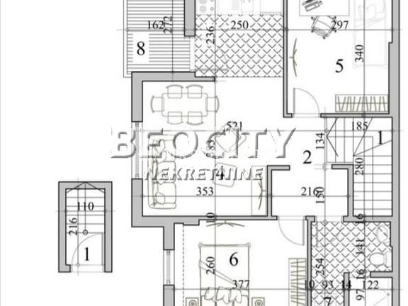 Novi Sad, Nova Detelinara, , 3.0, 60m2, 168000EUR