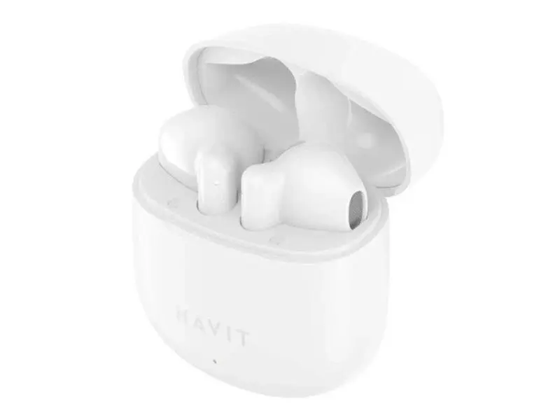 Havit Bežične bubice TW976 TWS Bluetooth, 121 dB, Bele