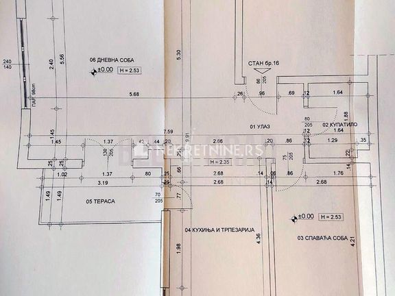 Noviji, dvosoban, adaptibilan