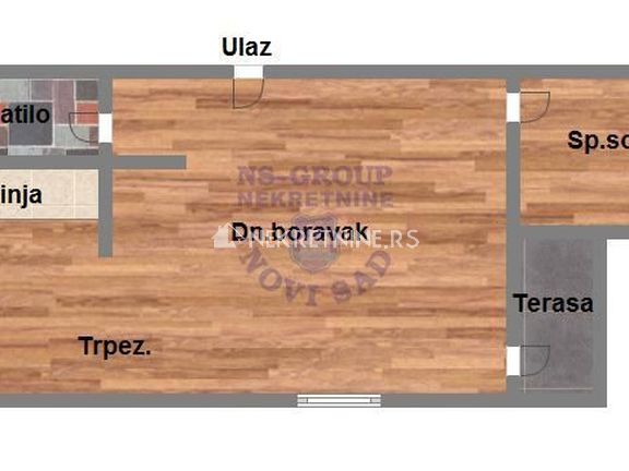 Mišeluk, 2.0 dvosoban, 41 m²