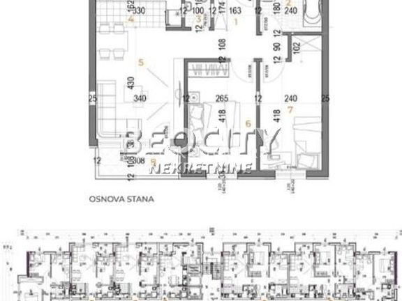 Novi Sad, Telep, Futoški put , 3.0, 58m2, 136300EUR