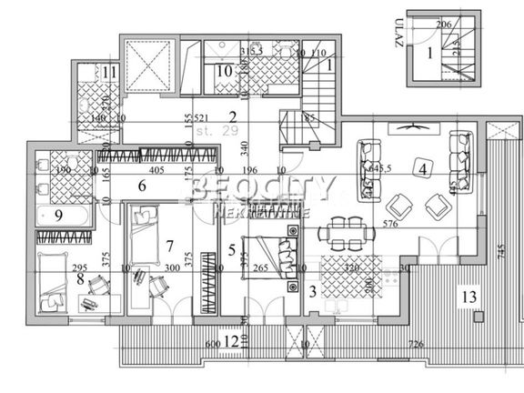 Novi Sad, Grbavica, , 4.0, 130m2, 628000EUR