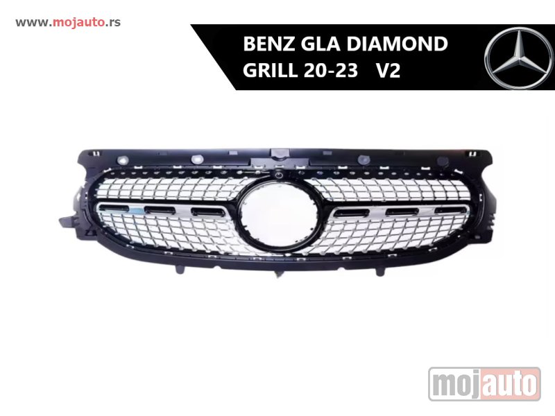 Mercedes GLA diamond grill 20-23 V2