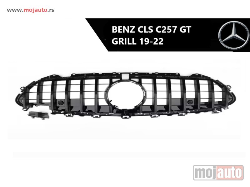 Mercedes CLS C257 GT prednji grill 19-22