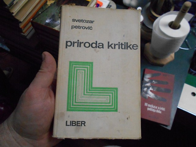 Svetozar Petrović - Priroda kritike