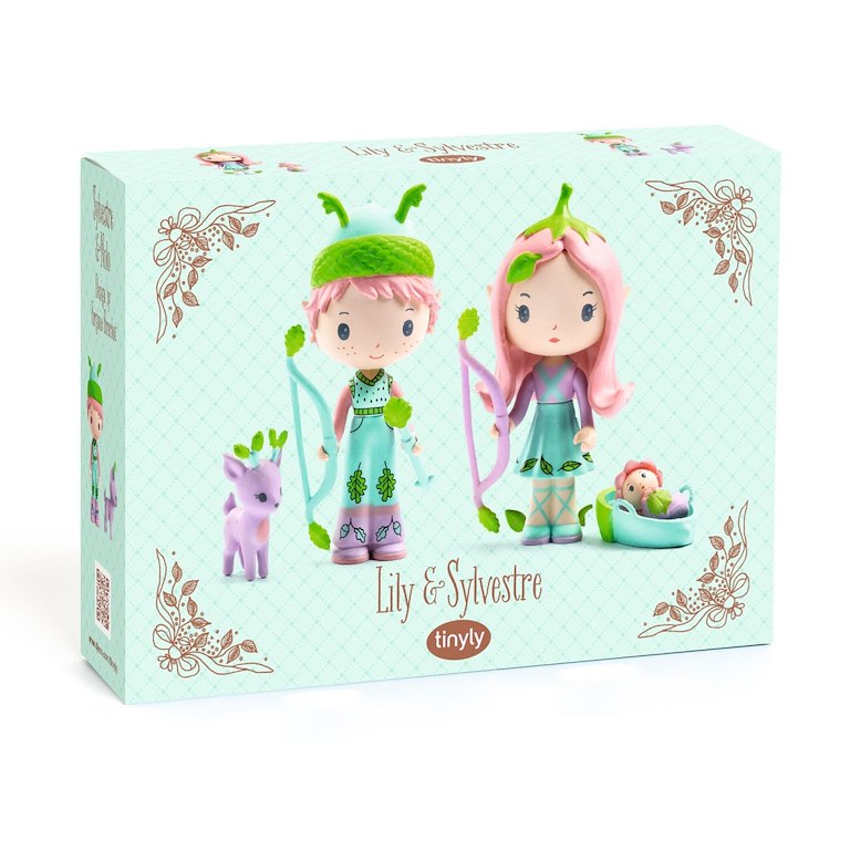 Djeco - Tinly - Arty toys figurice - Lily & Sylvestre