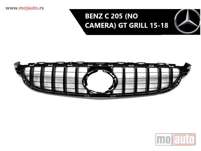 Mercedes w205/c205 GT prednji grill bez kamere 15-18