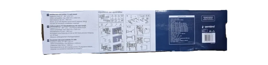 WM-80ST-033 ** Gembird TV nosac okretanje/tilt 37-80 VESA max.60x40cm, max 40kg, drzac (1359)