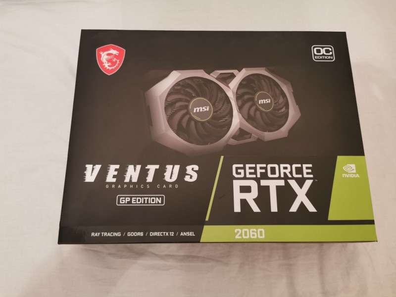 RTX 2060 MSI Ventus 6GB Graficka