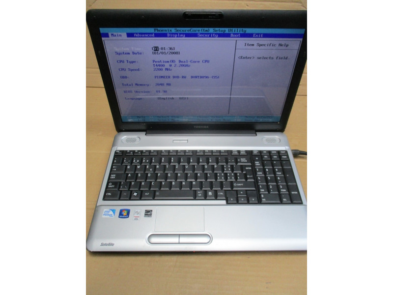 29.TOSHIBA SATELLITE L500-1T7