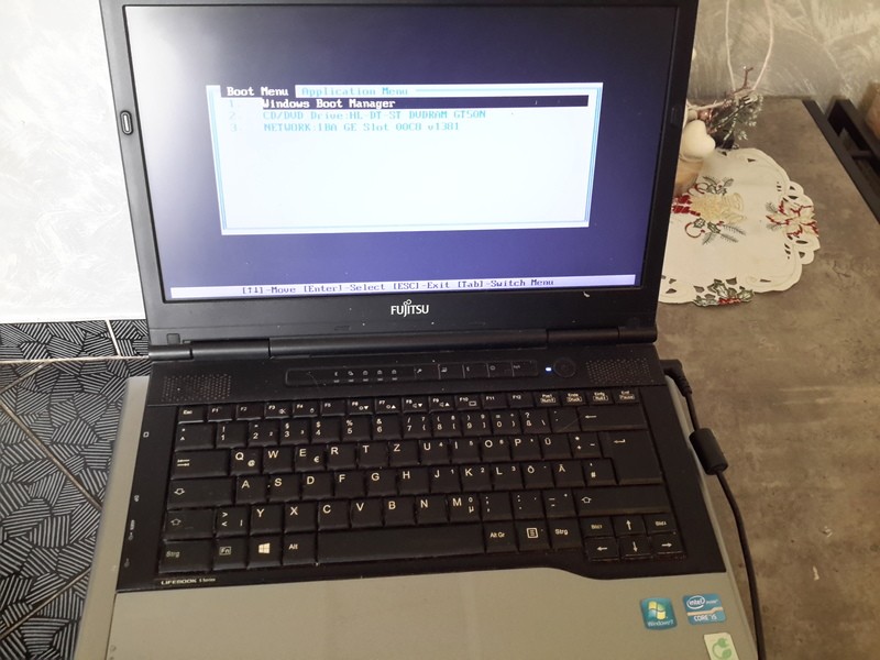 Fujitsu lifebook laptop i5